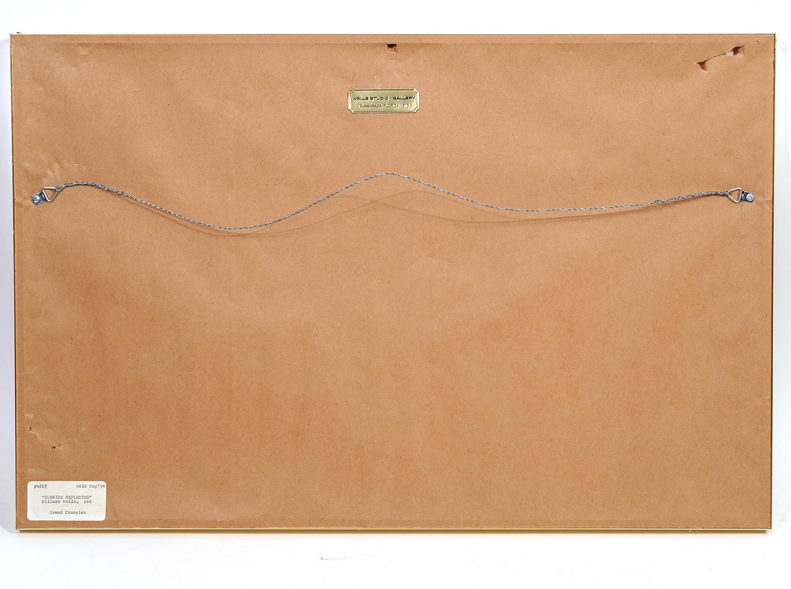 Millard Wells | 5 Millard Wells Framed Watercolors (1994) | MutualArt