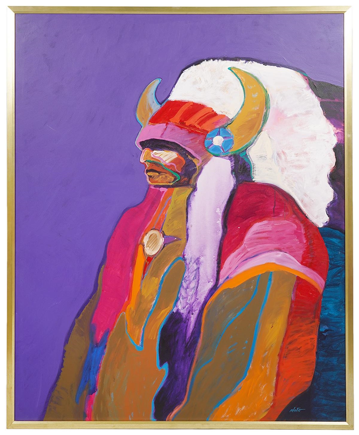 John Nieto | The First Elk was His, 1992 | MutualArt