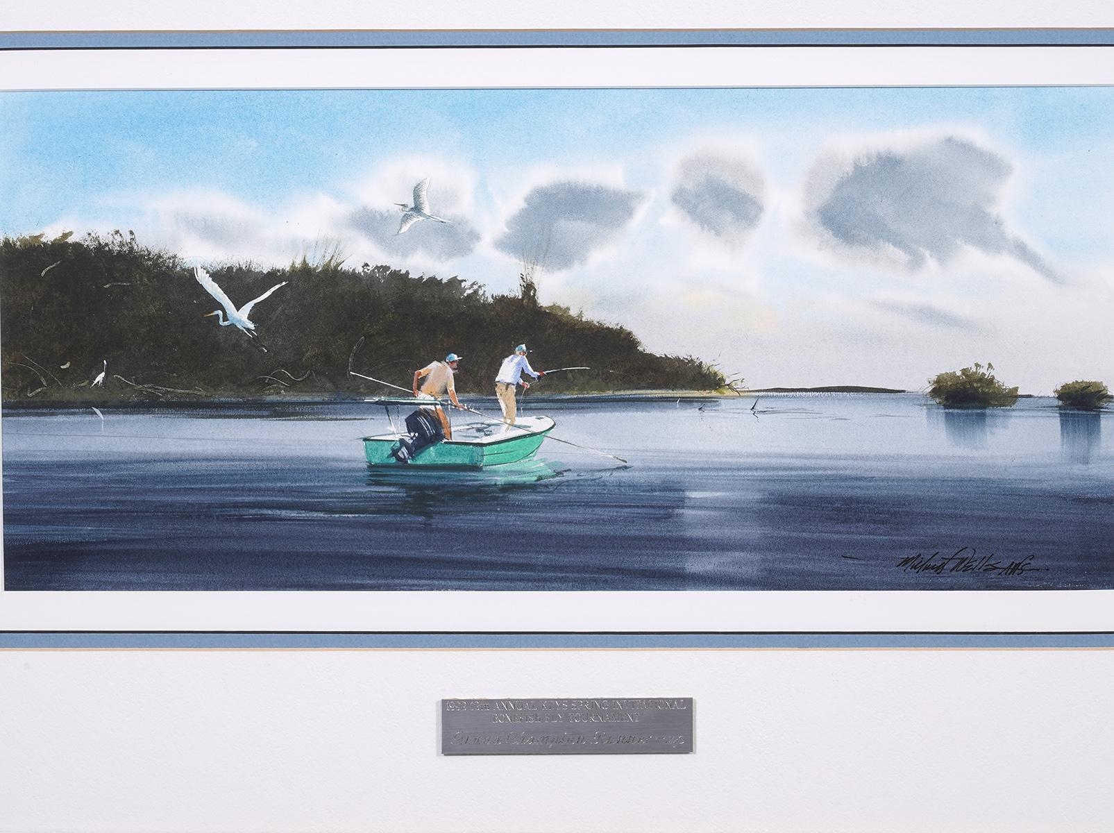 Millard Wells | 5 Millard Wells Framed Watercolors (1994) | MutualArt