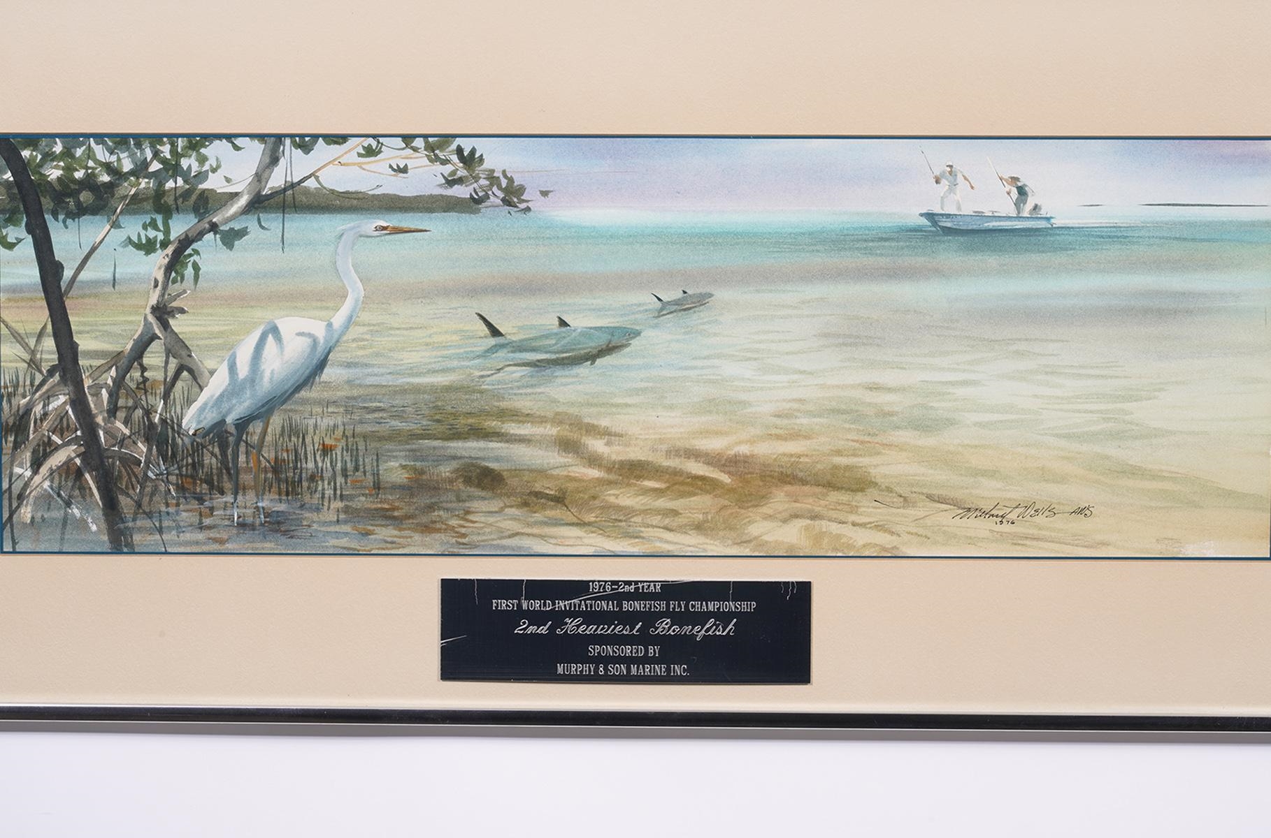 Millard Wells | 5 Millard Wells Framed Watercolors (1994) | MutualArt