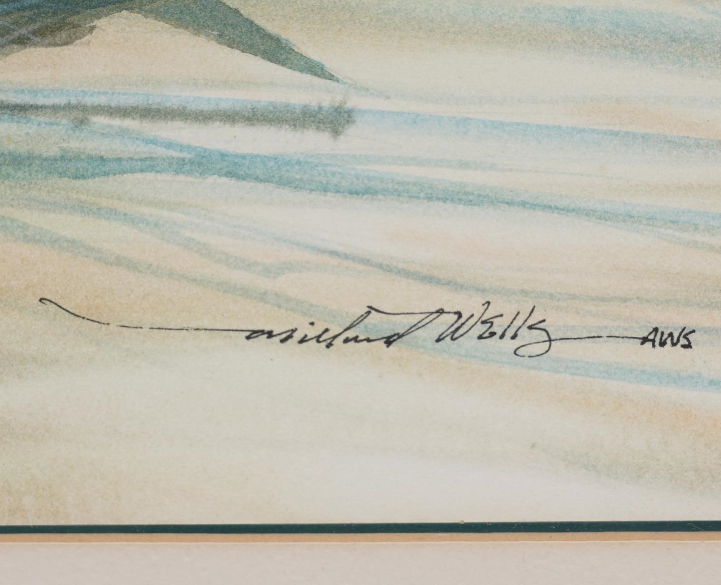 Millard Wells | 5 Millard Wells Framed Watercolors (1994) | MutualArt