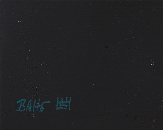 Al Bahe | Green figure with dance rattle (2006) | MutualArt