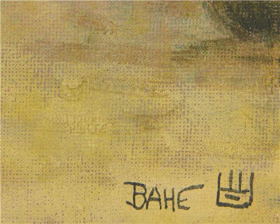 Al Bahe | Standing ghost figure in landscape | MutualArt