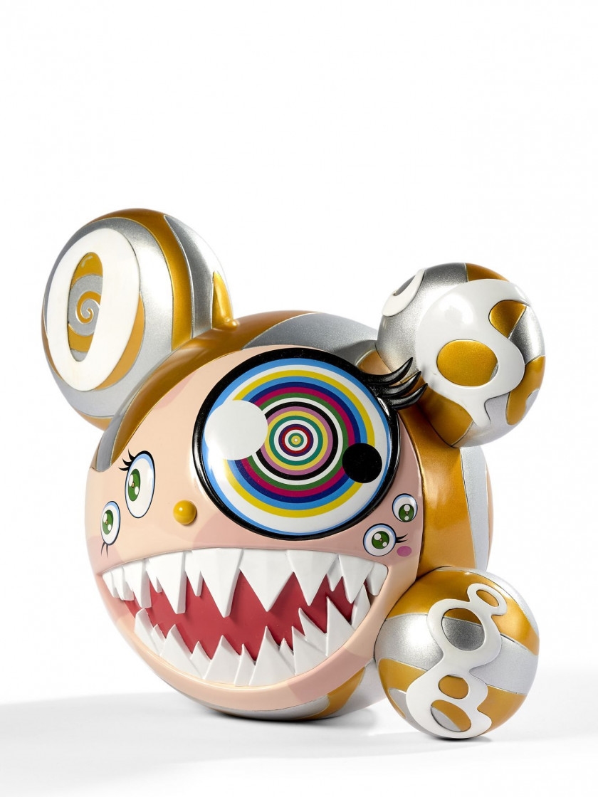 Takashi Murakami | Mr DOB Figure (Gold Edition) (2016) | MutualArt