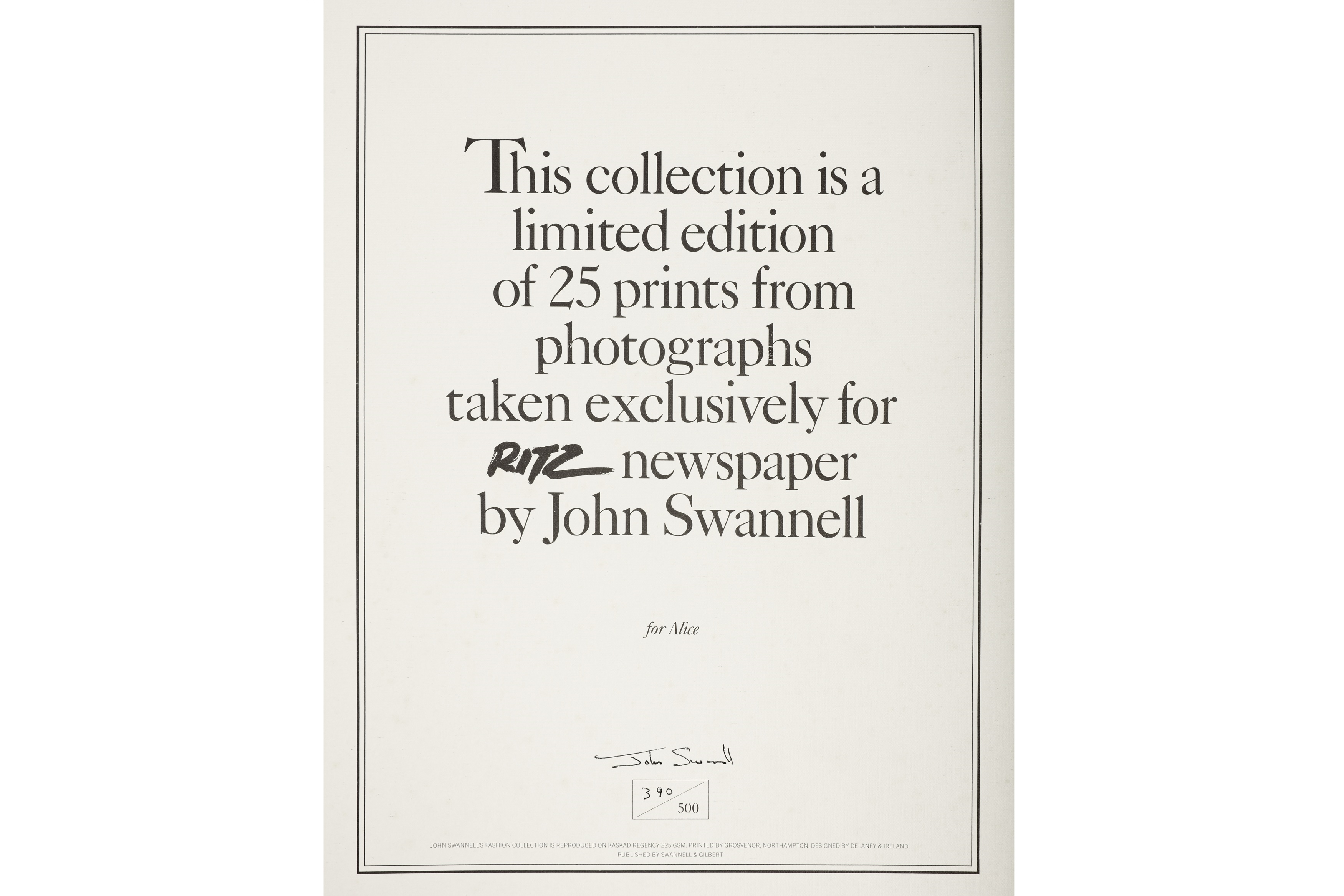 John Swannell | THE FASHION COLLECTION (1946) | MutualArt