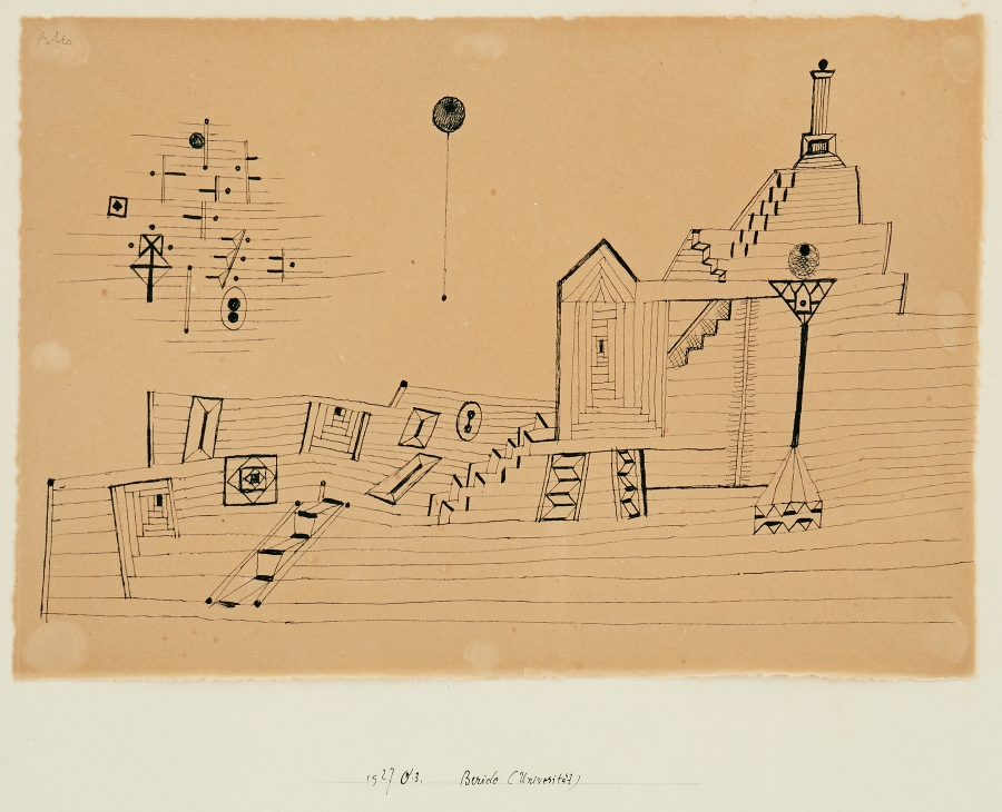 Paul Klee | Beride (Universität) (1927) | MutualArt