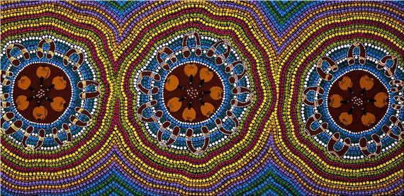 Cecily Daniel | Honey Ant Dreaming (2021) | MutualArt