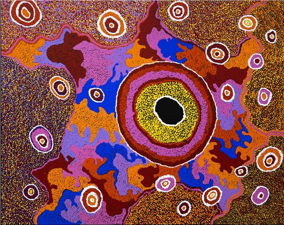 Nyanu Ken | Tjitji Ngantingka (2021) | MutualArt