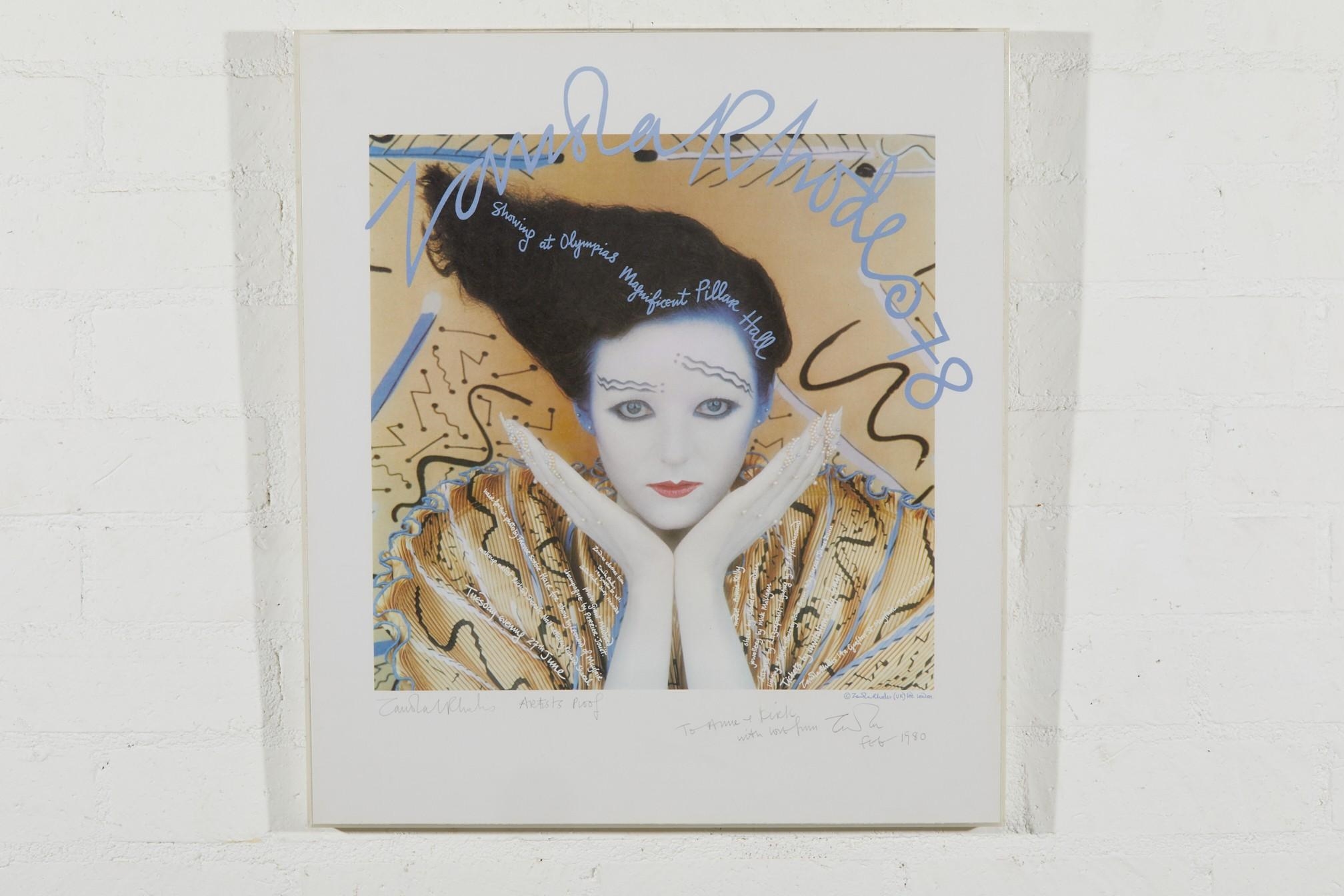 Zandra Rhodes | inscribed posters (1980) | MutualArt