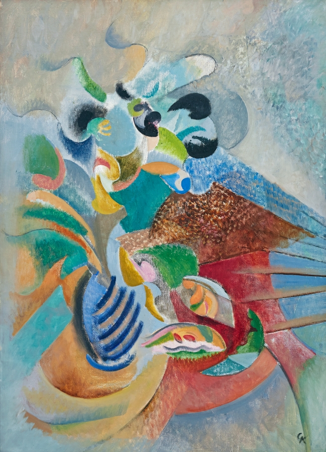 Greta Knutson-Tzara | Nature morte med melonskivor | MutualArt