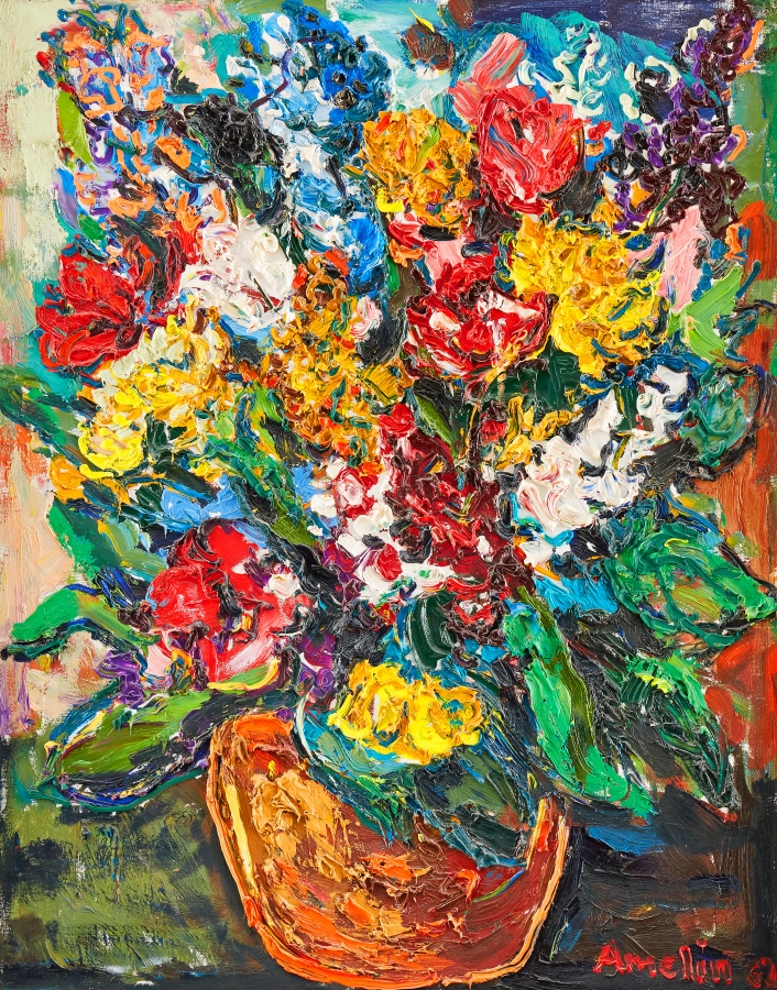 Albin Amelin | Kvinnoporträtt | MutualArt