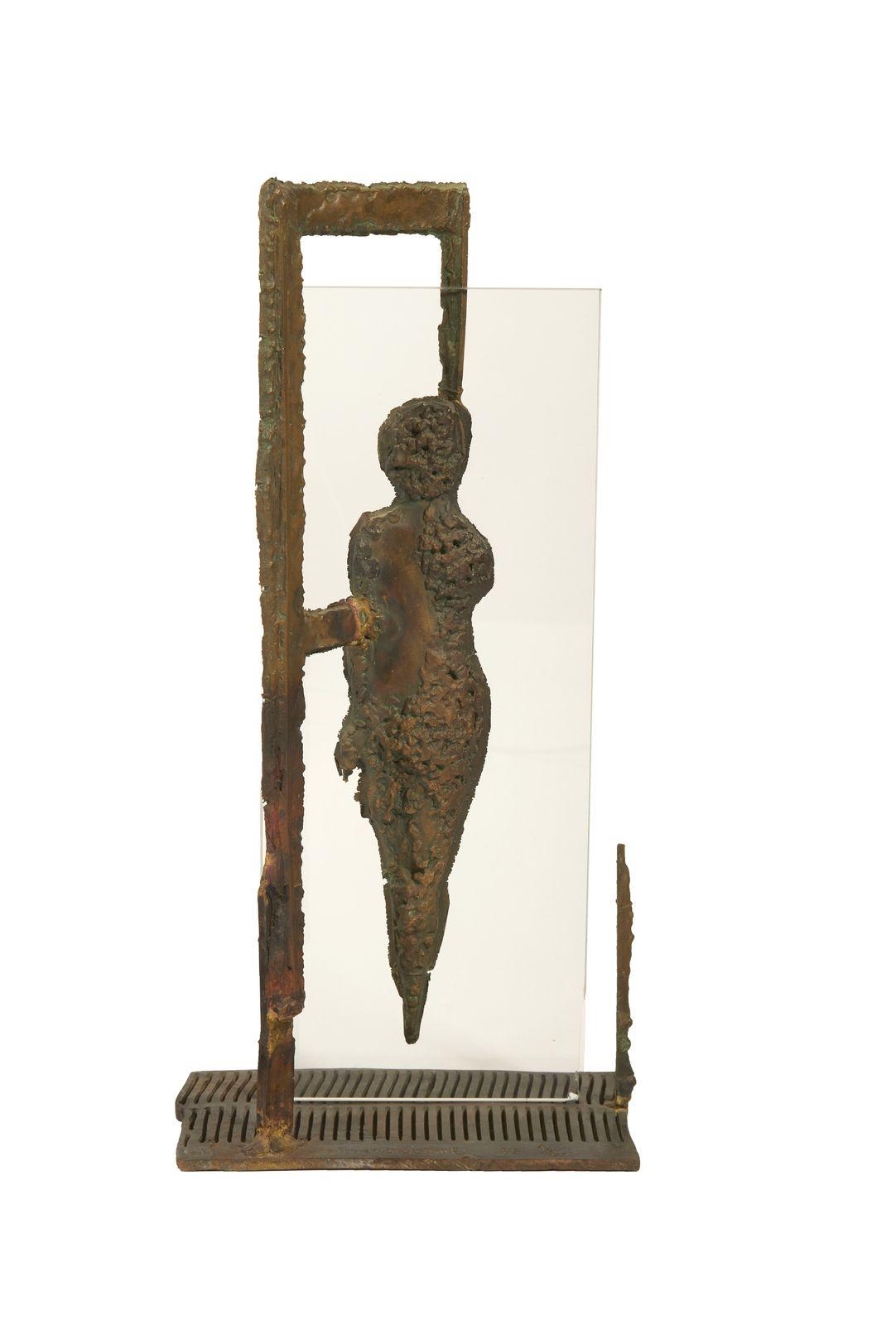 Olivier Descamps | Femme à sa fenêtre (1985) | MutualArt