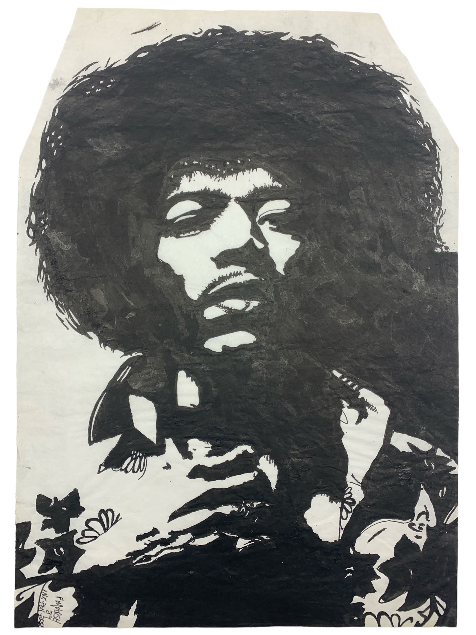 Peter Marsh | Jimi Hendrix (1989) | MutualArt