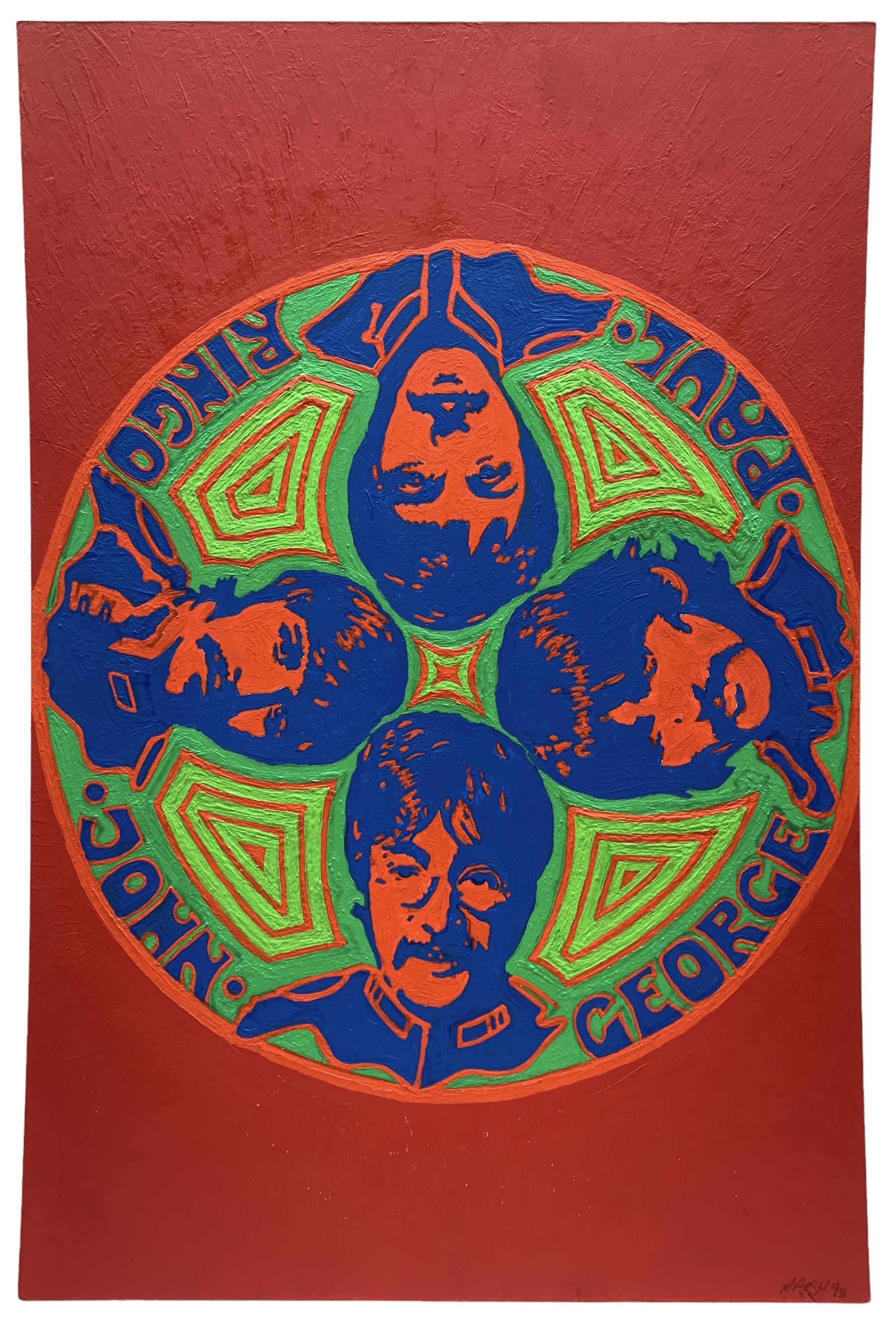 Peter Marsh | The Beatles (1990) | MutualArt