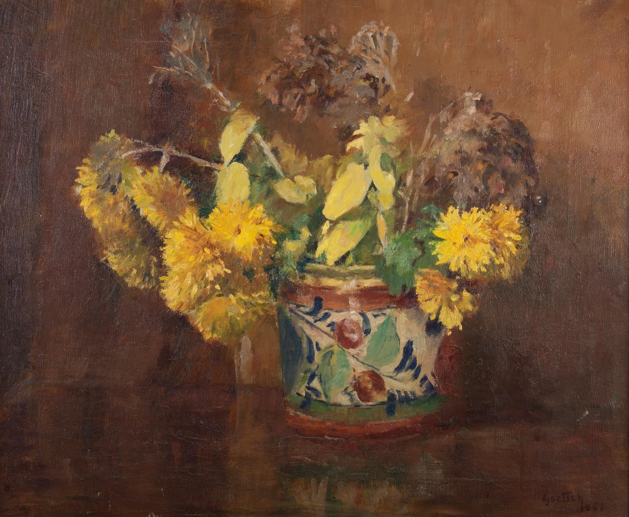 Gustav F. Goetsch | Chrysanthemums (1957) | MutualArt