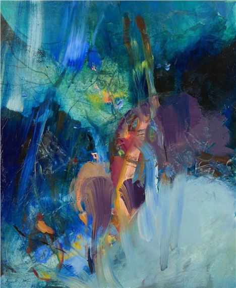 Atika Branki | Nuit bleue | MutualArt