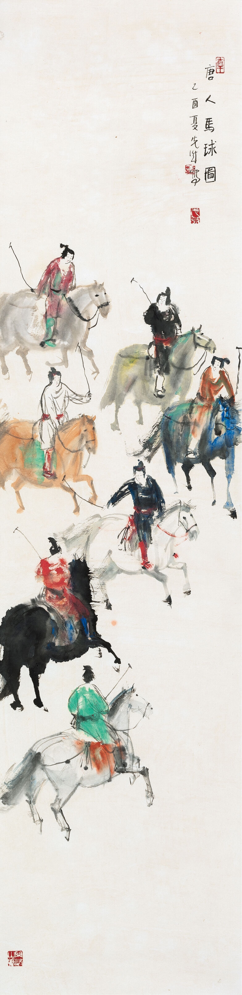 Peng Xiancheng | Tang Dynasty polo map (2005) | MutualArt
