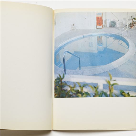 Ed Ruscha | Nine Swimming Pools and a Broken Glass (1968) | MutualArt