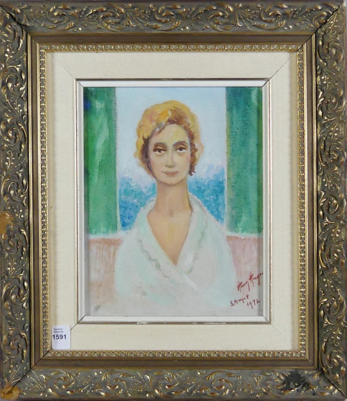 Henry Hoenigan | Untitled: Portrait of a Woman | MutualArt