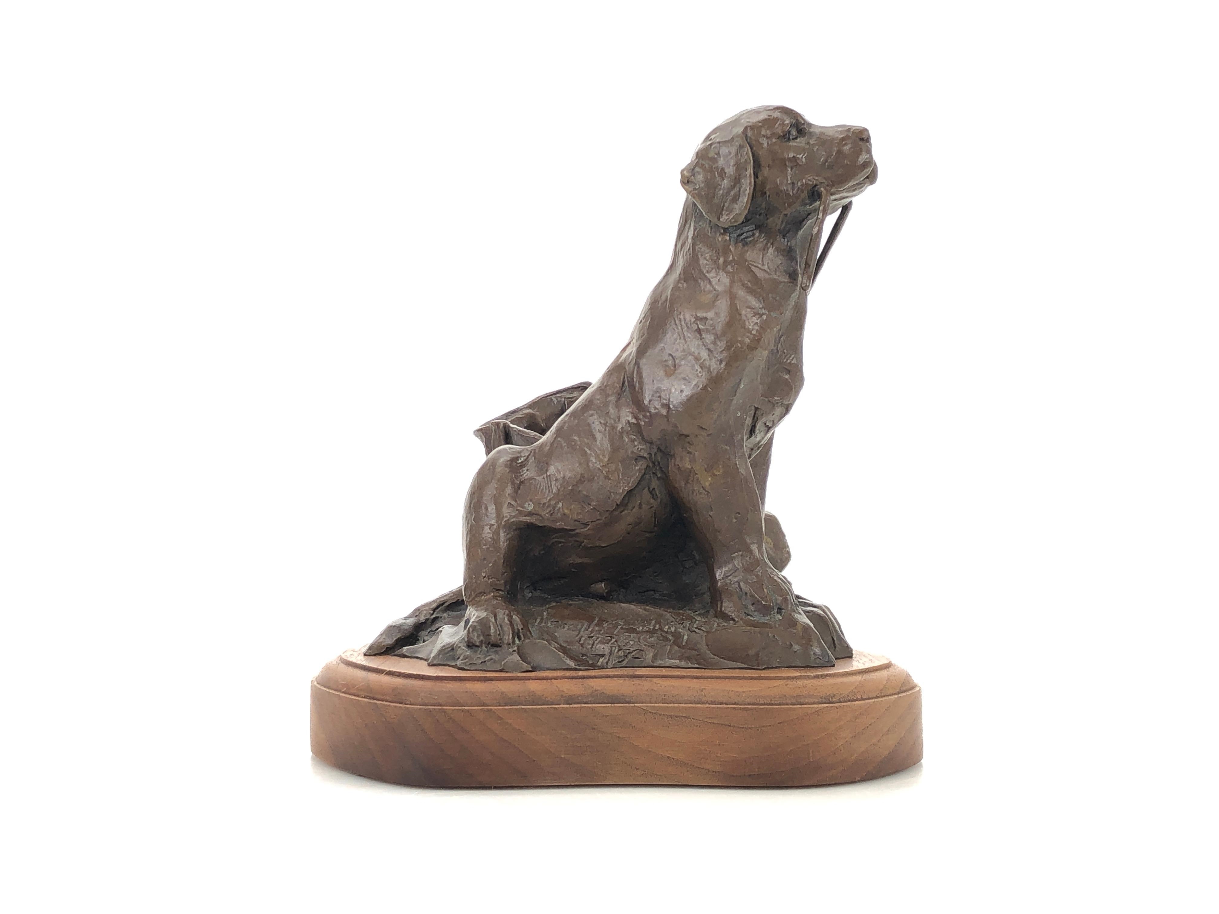 Veryl Goodnight | VERYL GOODNIGHT PLAYFUL PUPPY BRONZE SCULPTURE (1978 ...