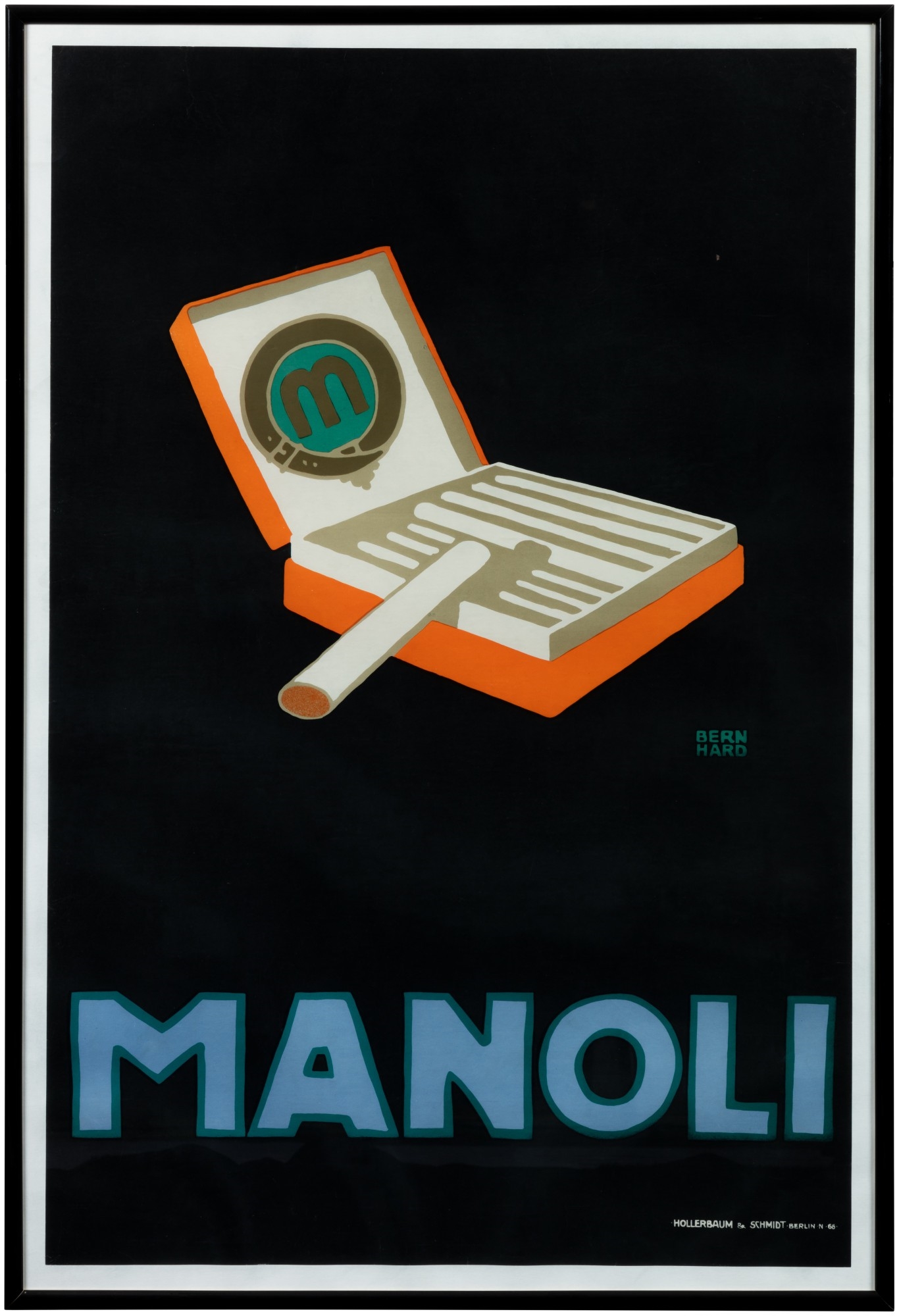 Lucian Bernhard | Manoli (1910) | MutualArt