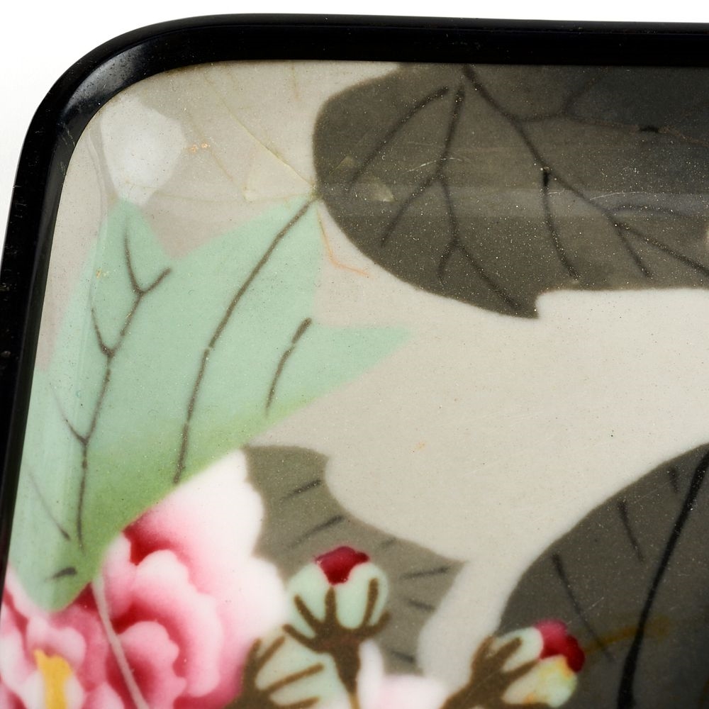 Namikawa Sosuke | Namikawa Sosuke Floral Cloisonne Enamel Tray ...