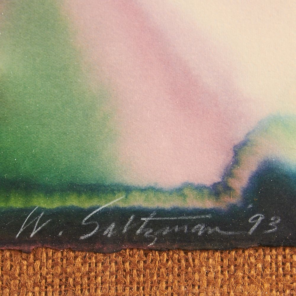 William Saltzman | William Saltzman Abstract Watercolor Painting ...
