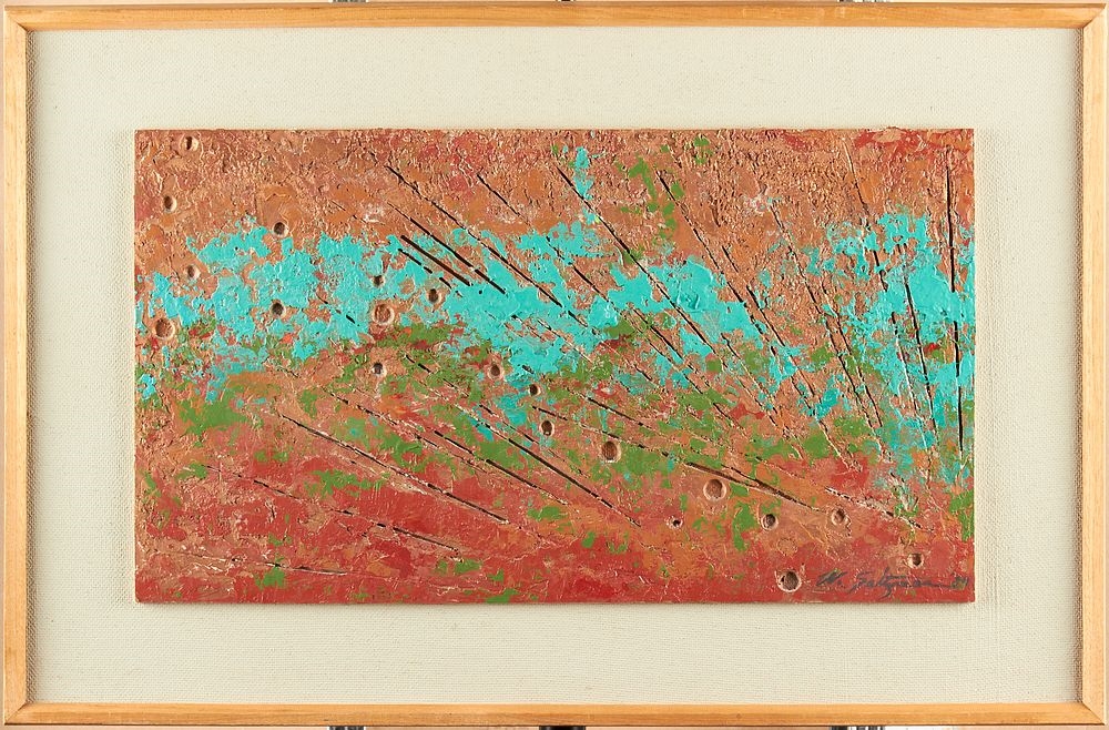 William Saltzman | William Saltzman Oil Painting 1989 (1989) | MutualArt