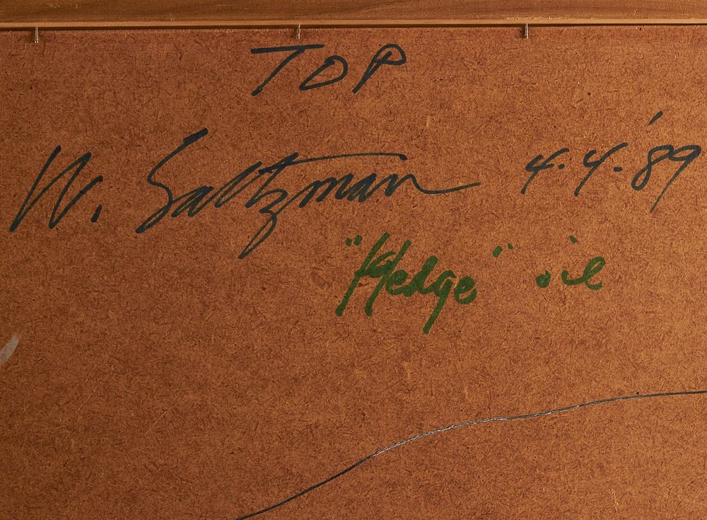 William Saltzman | William Saltzman Oil Painting 1989 (1989) | MutualArt