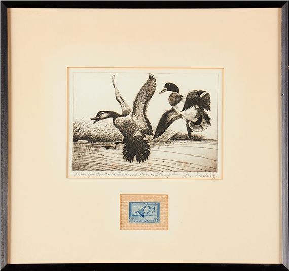 Jay Norwood Darling | Jay Norwood Darling First Federal Duck Stamp ...