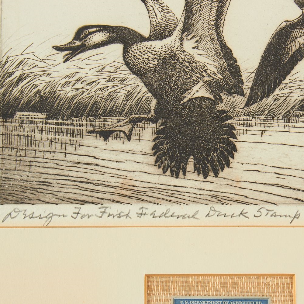 Jay Norwood Darling | Jay Norwood Darling First Federal Duck Stamp ...