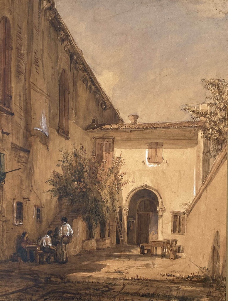 Joseph Fricero | La cour | MutualArt