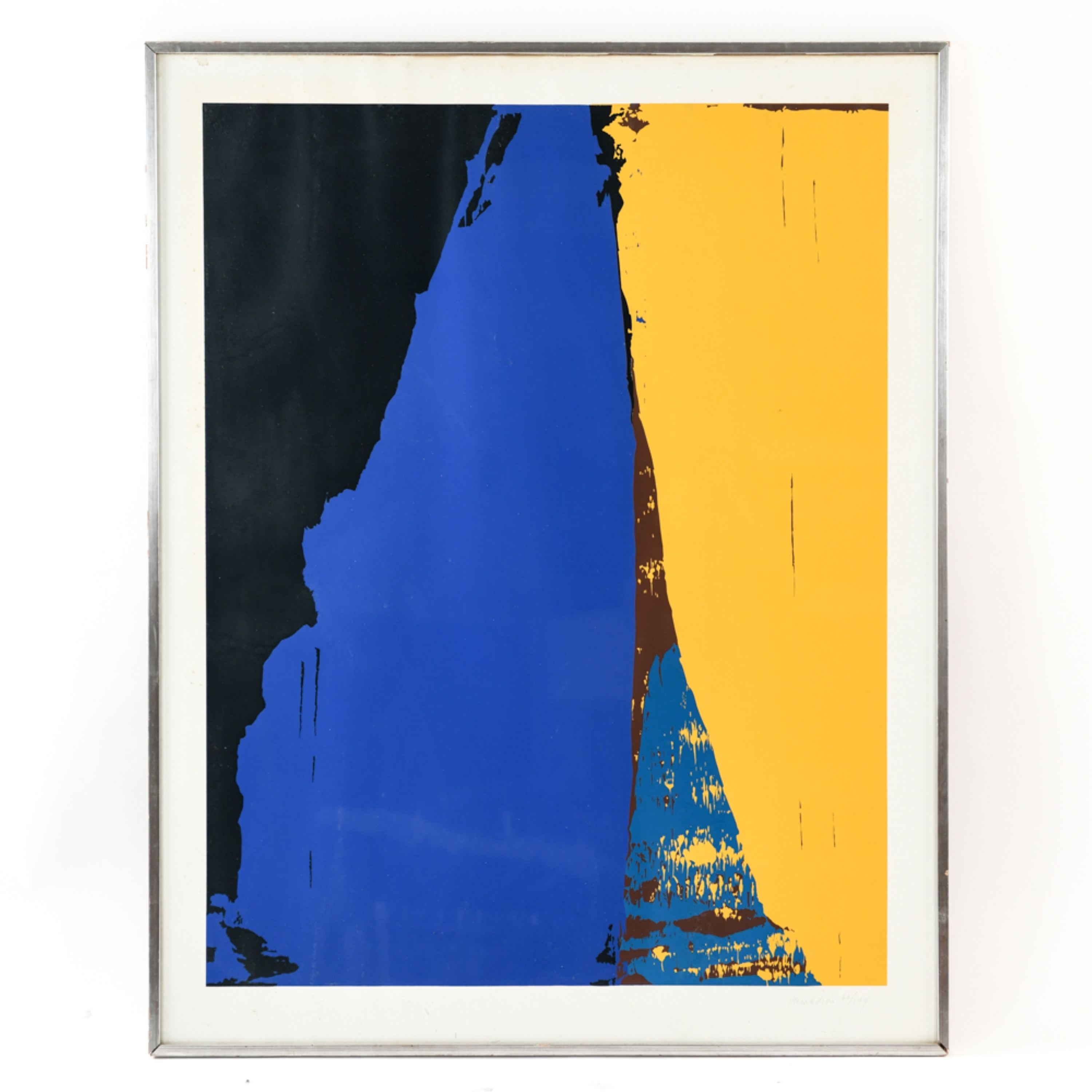 David Diao | Minimalist abstract serigraph by Chinese American artist ...