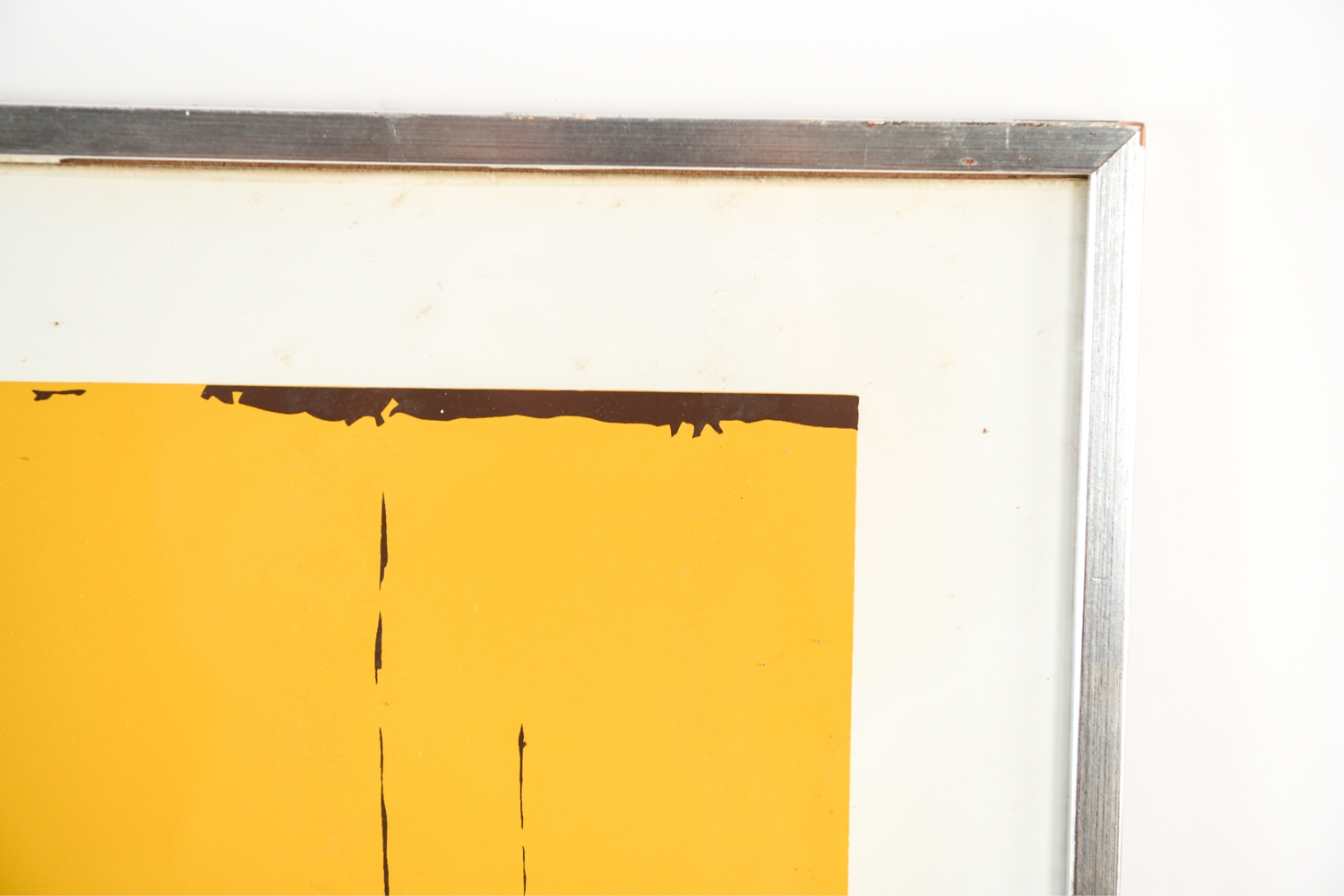 David Diao | Minimalist abstract serigraph by Chinese American artist David Diao. His modernist ...