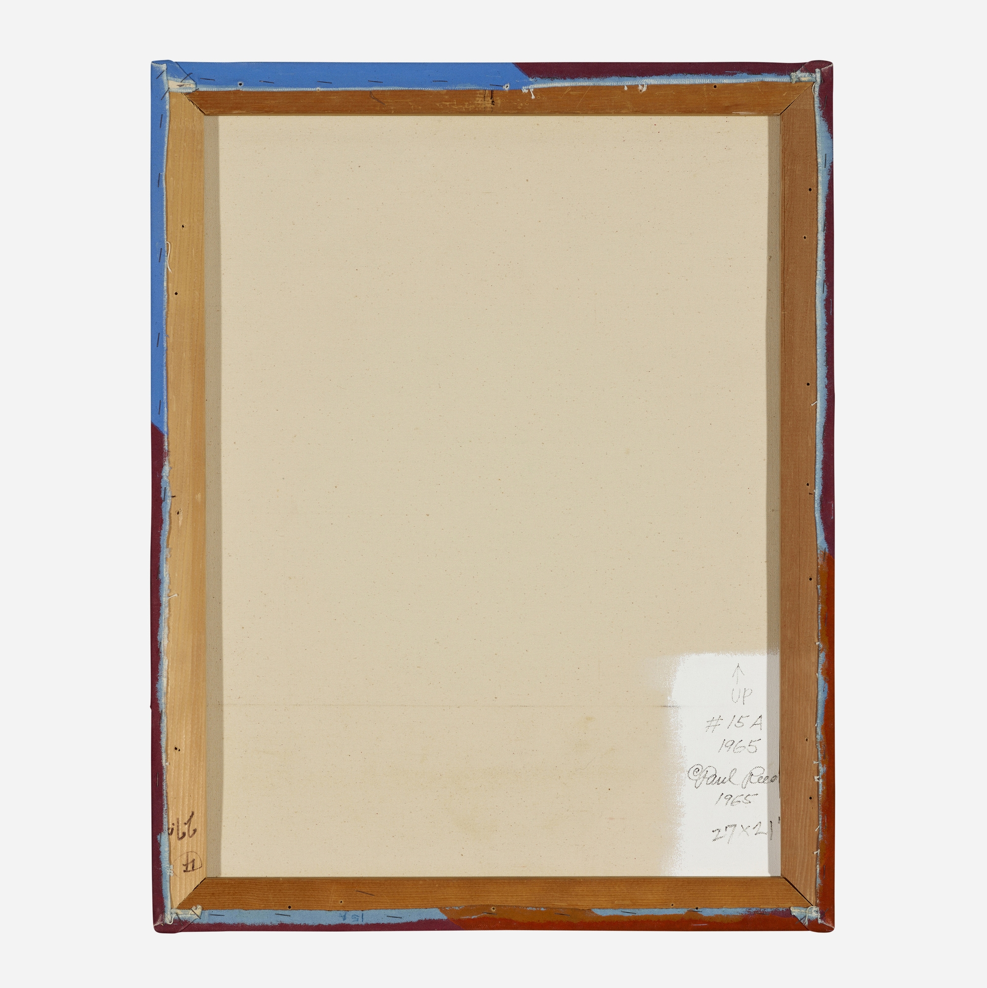 Paul Allen‏ Reed | Untitled (#15A) (1965) | MutualArt