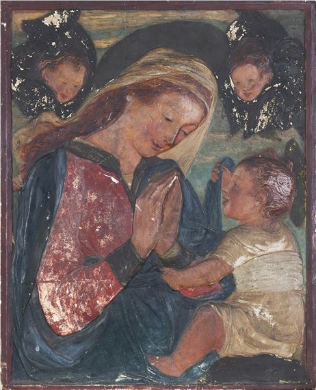 Robert Anning Bell | Madonna and Child | MutualArt