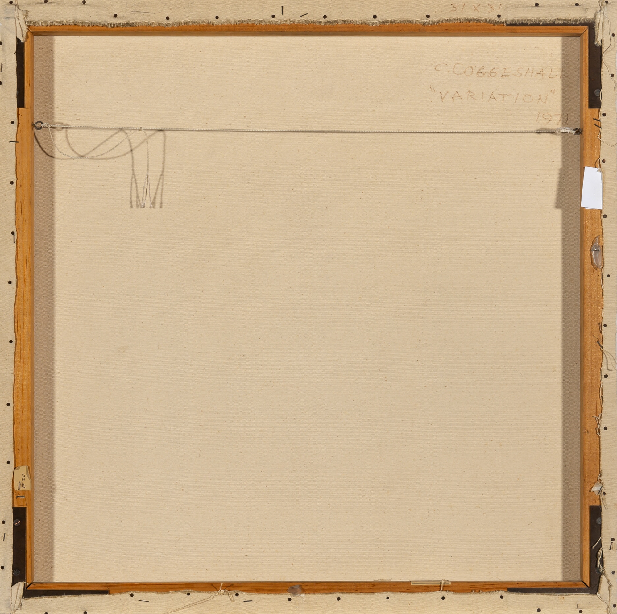 Calvert Coggeshall | Variation (1971) | MutualArt