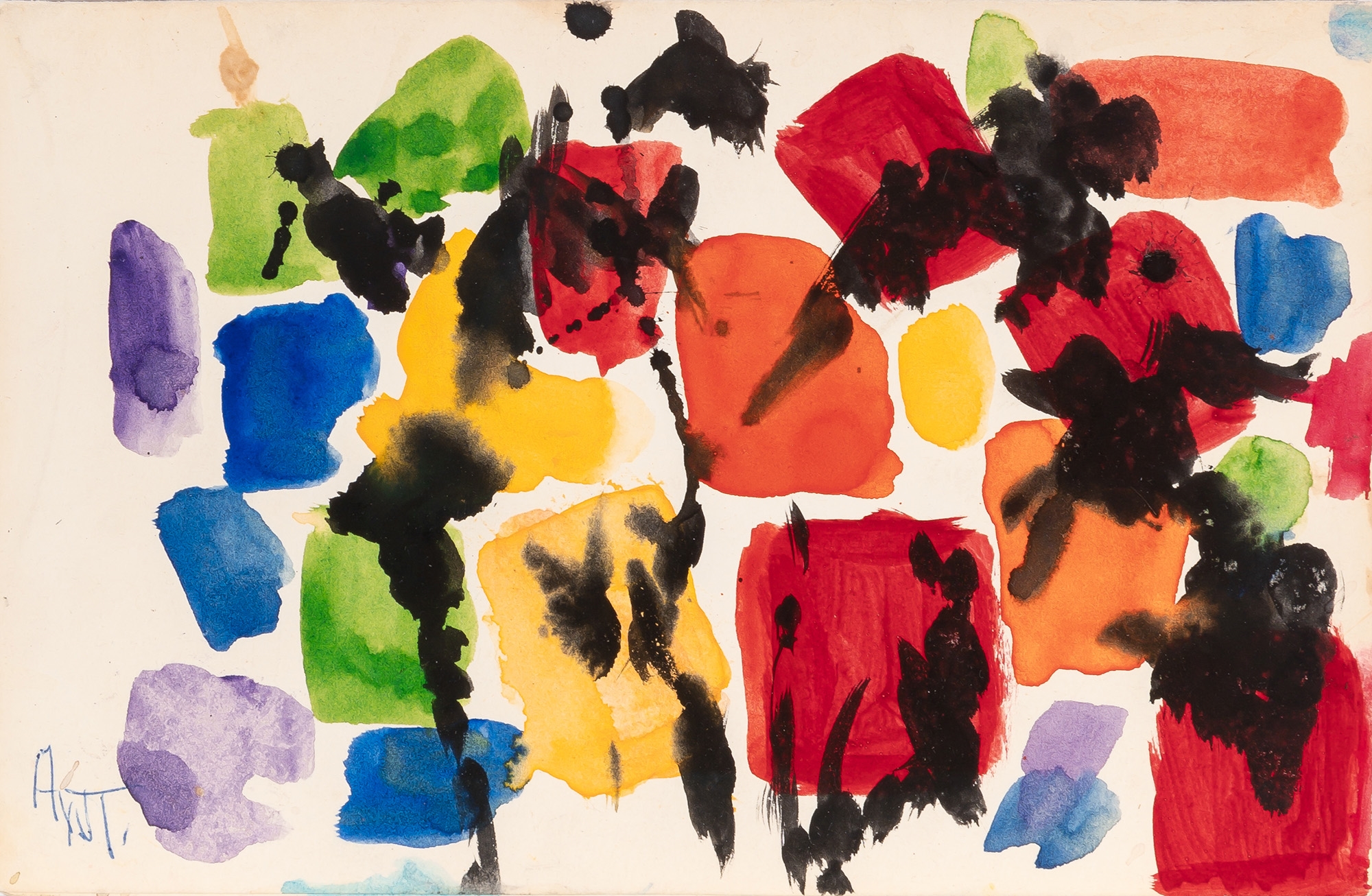 Alma Thomas | Untitled (Circa 1974) | MutualArt