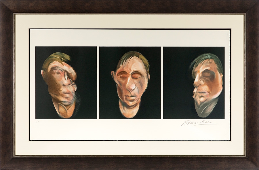 Francis Bacon | Three studies for a self-portrait (2008) | MutualArt
