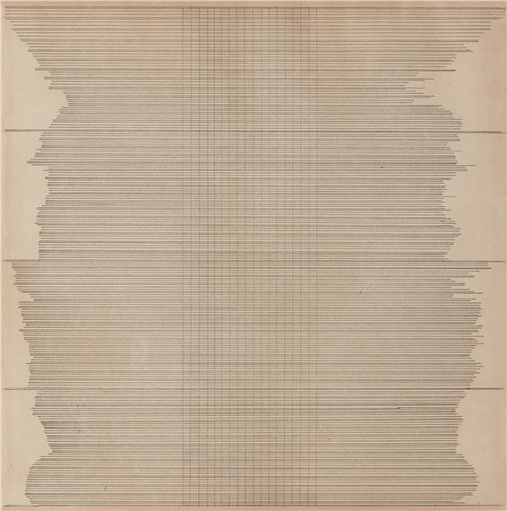 Agnes Martin | Untitled (1995) | MutualArt