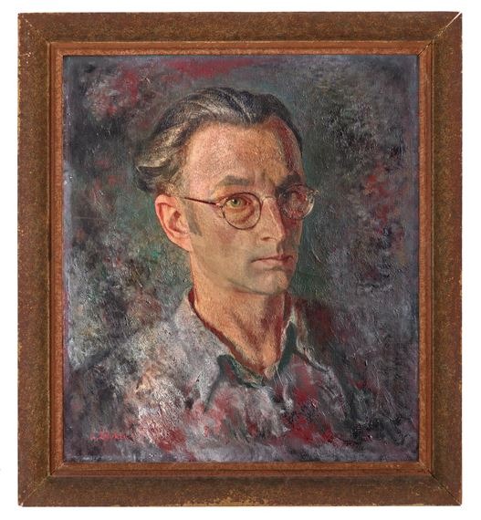 Albert Birkle | Self portrait (Circa 1930) | MutualArt