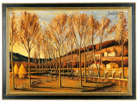 Bernard Buffet | Environs de Vichy (1974) | MutualArt