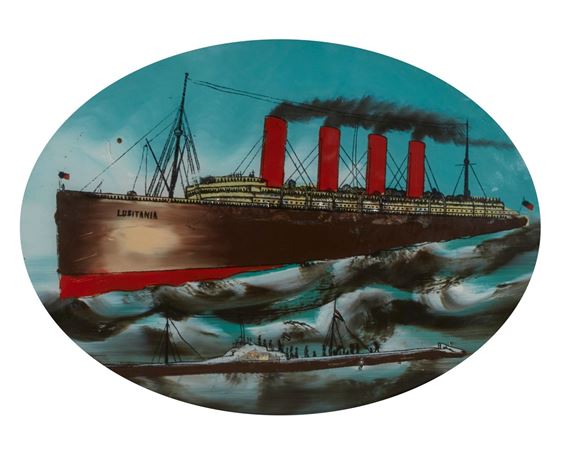 British School, 20th Century | Ocean Liner Lusitania | MutualArt