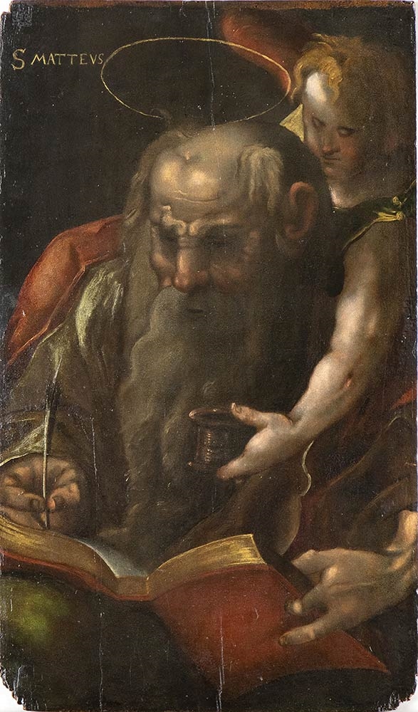 Caravaggio | Saint Mattew and the Angel (16th Century) | MutualArt