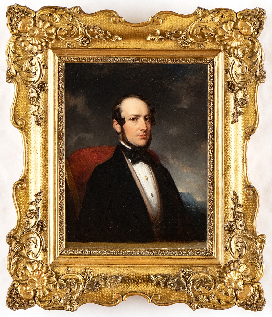 Eduard Ender | Pair of portraits of gentlemen of the Roman nobility ...