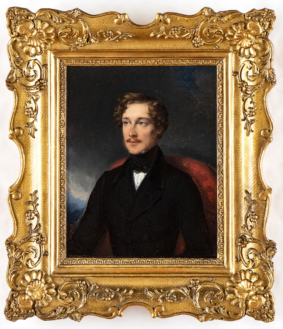 Eduard Ender | Pair of portraits of gentlemen of the Roman nobility ...