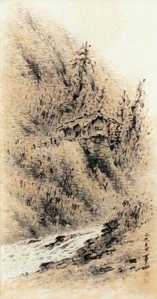 Lee Sang-Beom | Autumn Landscape (1965) | MutualArt