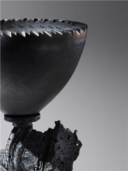 Adrian Saxe | 'Untitled' Mortar Bowl with Stand (1987) | MutualArt