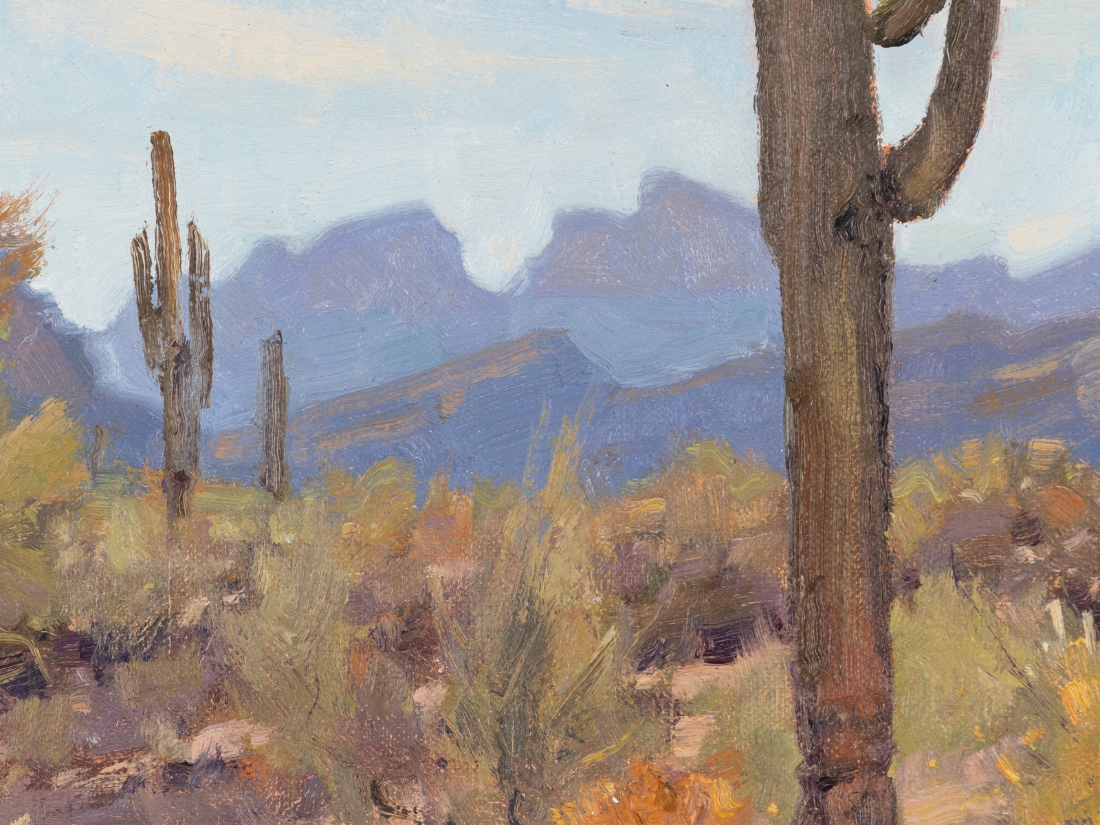 Ralph Oberg | Bulldog Canyon Sketch (1997) | MutualArt