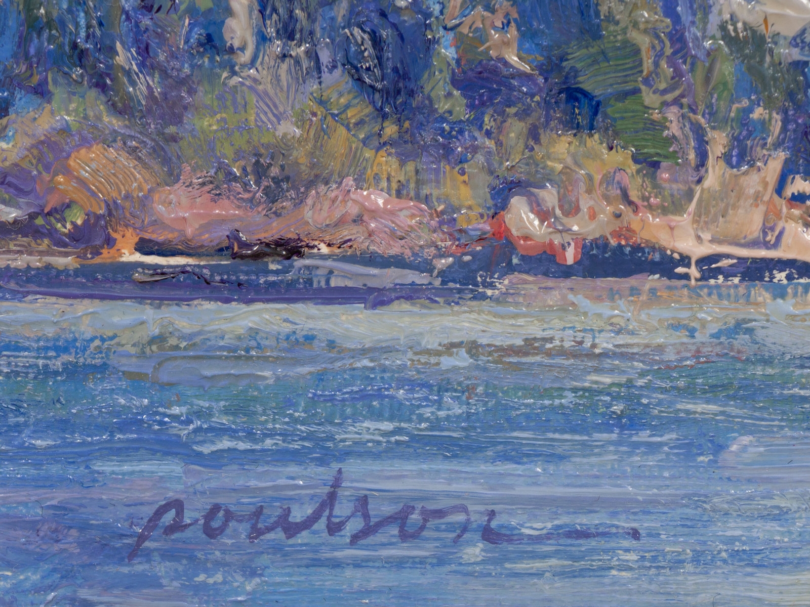 James Poulson | Mountain Lake | MutualArt